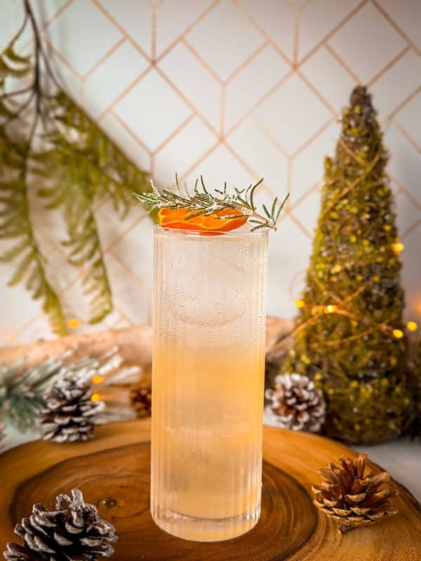 How to Make a Citrus Rosemary Gin Fizz Cocktail