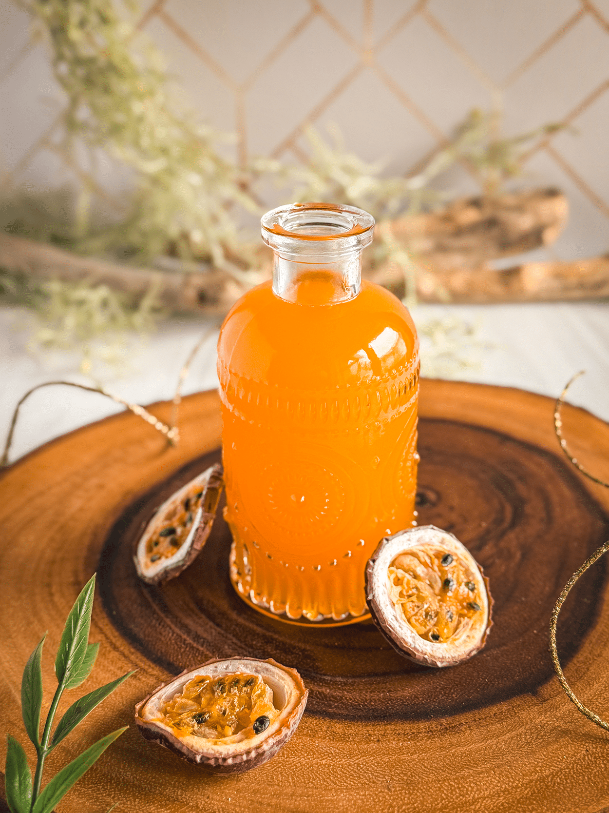How to make Orange Blossom Simple Syrup (2 Ways)